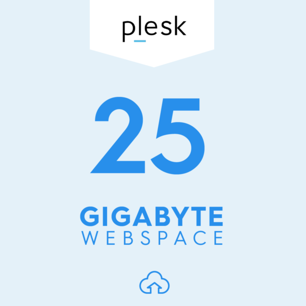 25gb-webspace - Domain & Homepagespeicher